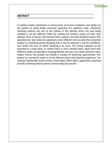 Btech Ece Project Final Report Using Arduino Pdf