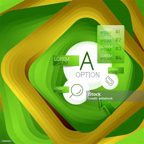 회전 소용돌이 평방 배경 블렌딩 효과 샘플 Infographics 또는 슬로건을 스테핑과 사각형 색상 비즈니스 프레 젠 테이 션 템플릿입니다 벡터 추상적인 배경 3차원