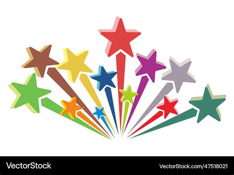 Shooting Star Logo Rainbow Shooting Star Logo Star And Cloud Logo