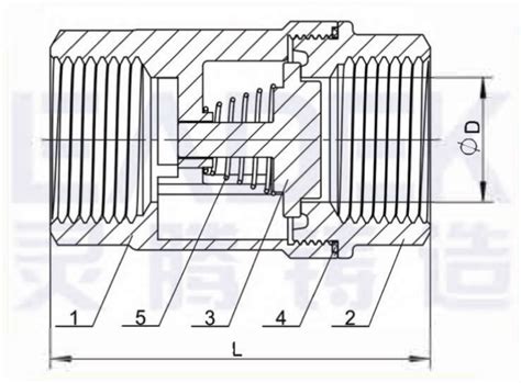 Вертикальный обратный клапан нержавеющий Pascal Trade And Leadtek