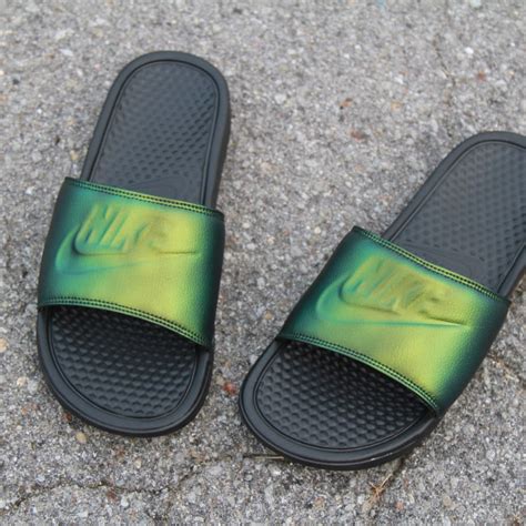 Nike Slides Custom Etsy