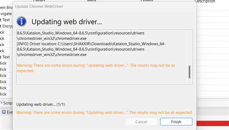 Webdriver Updating Error Katalon Studio Katalon Community