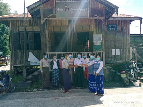 ရွှေတောင် မြို့နယ် တွင်မိုးသည်းထန်စွာရွာသွန်းပြီး ရုတ်တရက်လေပြင်းတိုက်ခတ်မှုကြောင့် လူနေအိမ် ၉