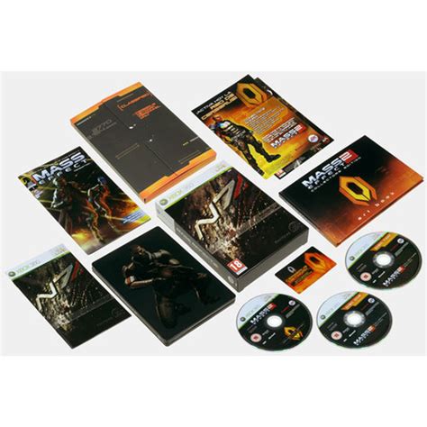 Complete Mass Effect 2 Collectors Edition Bundle Xbox 360 Game For
