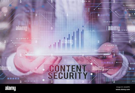 Handwriting Text Writing Content Security Conceptual Photo The