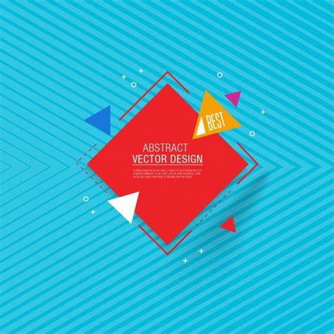 추상적 인 기하학적 배경 디자인 Eps Uidownload