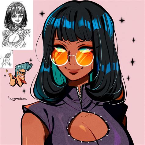 Huyandere Franky One Piece Nico Robin One Piece Absurdres