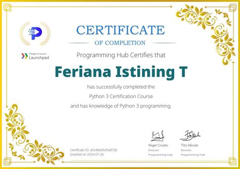 Feriana Istining T On Linkedin Python Programminghub Codingjourney