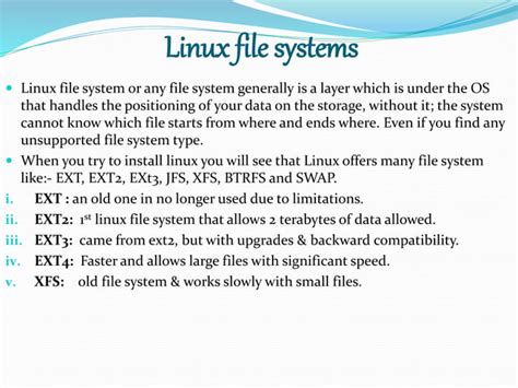 Linux Operating System Pptx