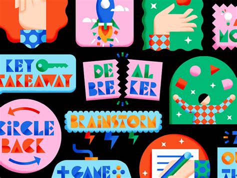 Pitch Sticker Set By Ray Dak Lam On Dribbble