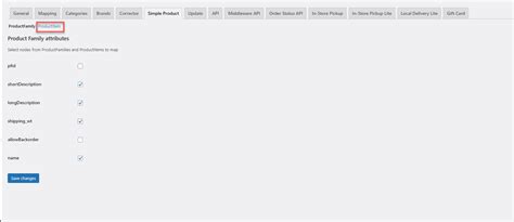 UPC Attribute Mapping Help Resource Center