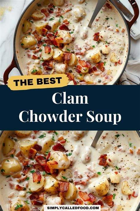 Clam Chowder Soup Recipe