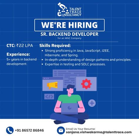 We Are Hiring A Srbackend Developer For A Leading Mnc Company In Powai