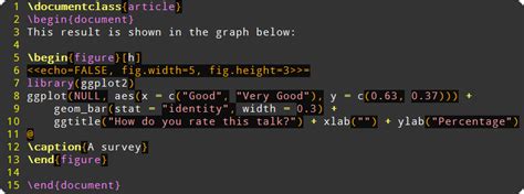 Dynamic Document With Knitr —more Expressive More Impressive