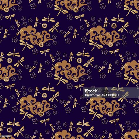 Japanese Butterfly Pattern 7 Stock Illustration Download Image Now