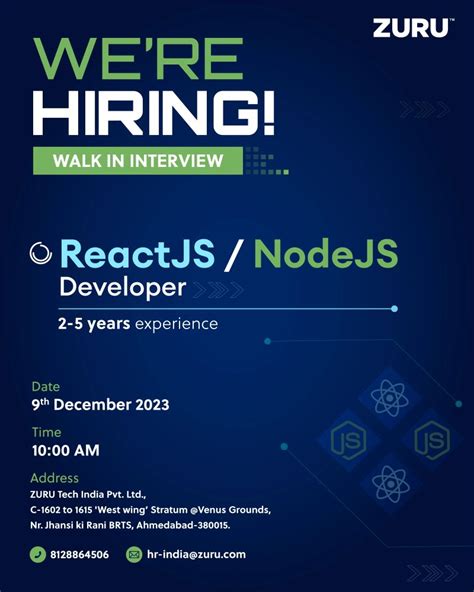 Tushar Sheth On Linkedin Hiring Nodejs Reactjs Walkindrive