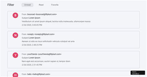 outlook clone codesandbox