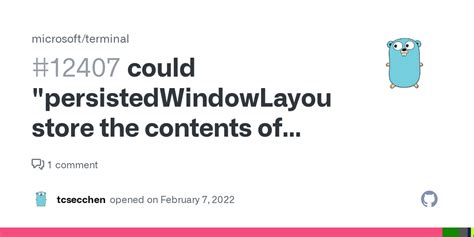 Could Persistedwindowlayout Store The Contents Of Those Panes