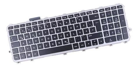 Nuevo Keyobard Con Marco Plateado Retroiluminado Para Envy Cuotas Sin Interés