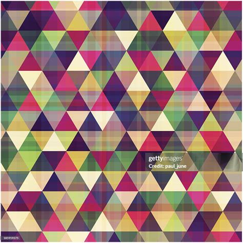 Seamless Triangle Pattern Texture High Res Vector Graphic Getty Images