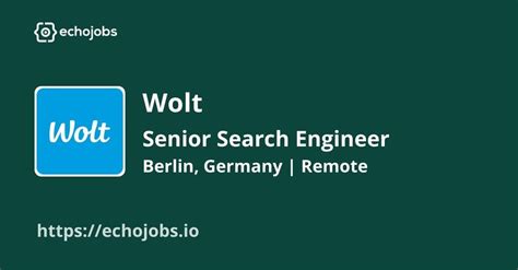 Hiring Senior Search Engineer Python Berlin Germany Remote Aws Python Kotlin Machine