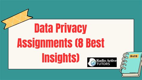 Data Privacy Assignments 8 Best Insights