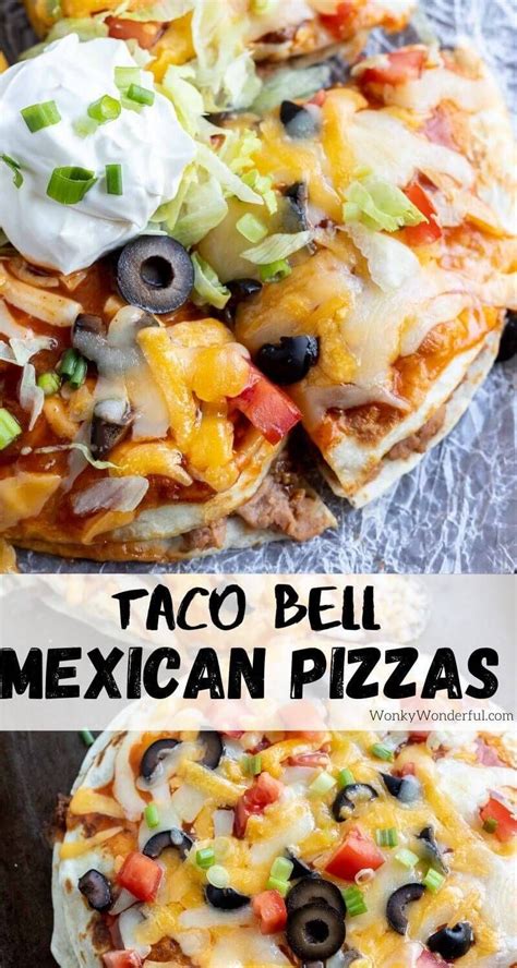 Taco Bell Mexican Pizza Recipe Artofit