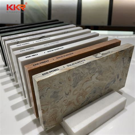 Custom Size Artificial Stone Marble Acrylic Solid Surface Sheet Solid