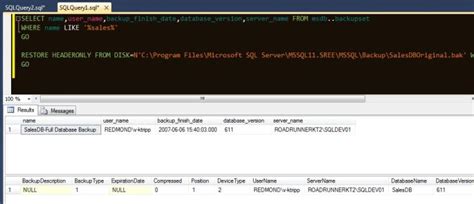 Dbcc Dbinfo Mssqltrek