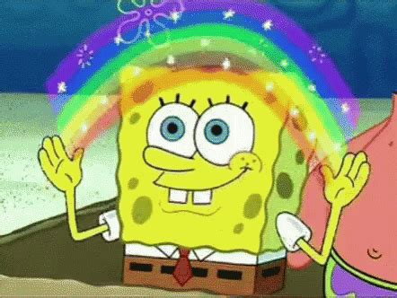 Spongebob Rainbow  Spongebob Rainbow Discover And Share S