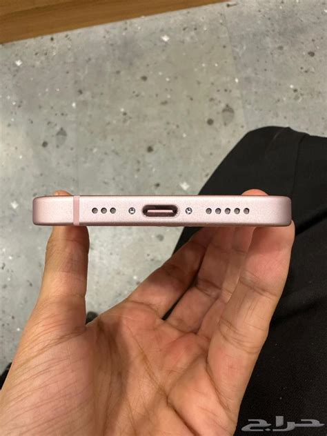 ايفون 15 العادي وردي 128 جديد موقع حراج