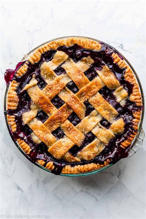 Delicious And Simple Homemade Blueberry Pie Recipe Kfc Menu