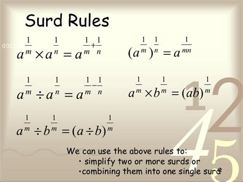 Indices And Surds