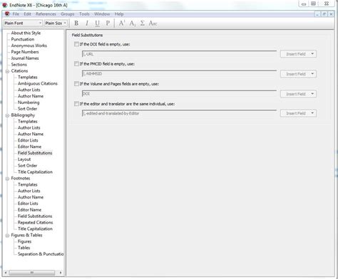 Chicago Style Conditionality For Pages Endnote Styles Filters And Connections Discourse