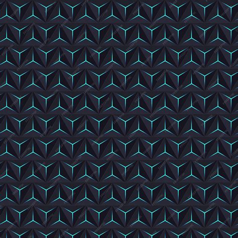 Premium Vector Geometric Pattern 3d
