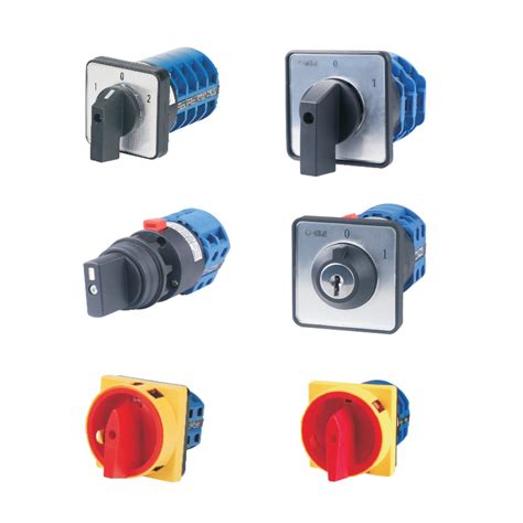 gw28 series rotary cam switches with rated heating current