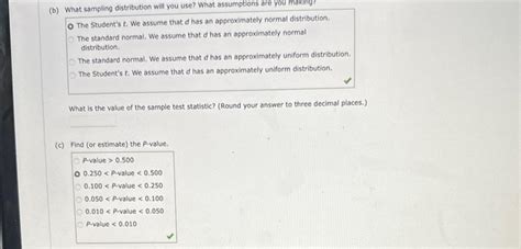 Solved In This Problem Assume That The Distribution Of Chegg