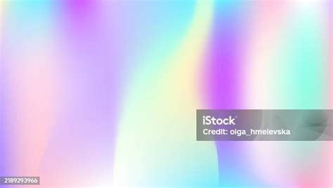 진주빛 그라디언트 패션 메쉬 홀로그램 텍스처 팝 디자인 홀로그램 배경입니다 파란색 흐림 배경입니다 금속 미니멀리스트 일러스트레이션입니다 아가씨 라이트 핑크 펄레센트 그라디언