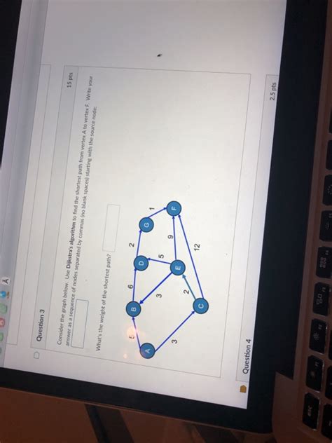Solved 15 Pts Consider The Graph Below Use Answer As A