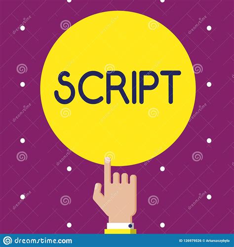 Conceptual Hand Writing Showing Script Business Photo Showcasing Handwriting As Distinct From