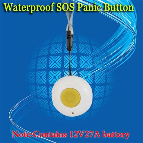 Wireless 433MHZ Lanyard Panic Button Wristwatch St Grandado