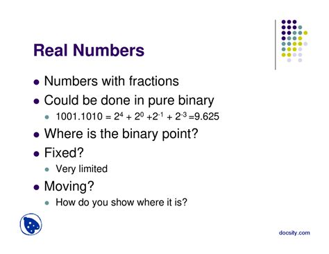 Real Numbers Assembly Language Microprocessors And Computer