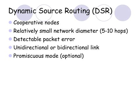 Ppt Routing Protocols In Manets Powerpoint Presentation Free Download Id552488