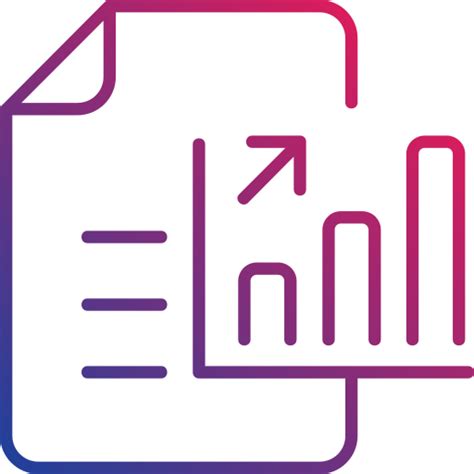 Statistic Generic Gradient Icon