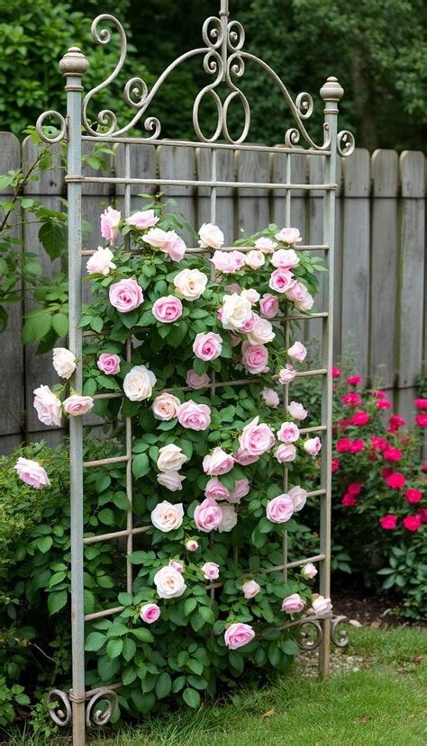 Best 13 7 Gorgeous Ways To Display Climbing Rose Flowers On Trellis