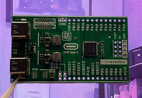 stm32g0 双pd开发板 嘉立创eda开源硬件平台