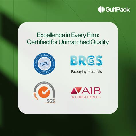 Gulfpack Packagingexcellence Certifiedquality Sustainablepackaging Industrystandards