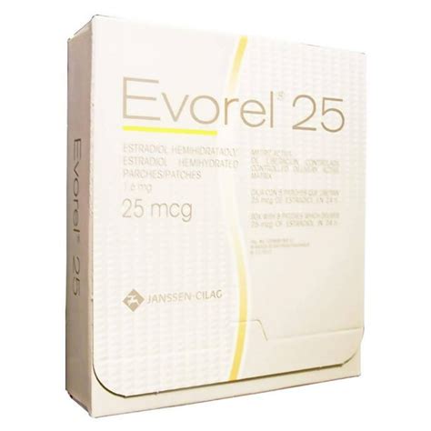 Evorel 25 25 Mcg 8 Parches A Precio De Socio Sams Club En Línea