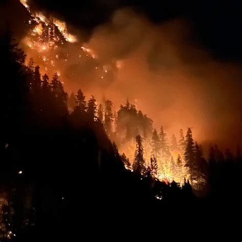 Out Of Control Wildfire Sparked Over The Weekend Near Squamish News