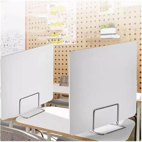 Desk Privacy Divider 2pack Pvc Free Standing Bahrain Ubuy